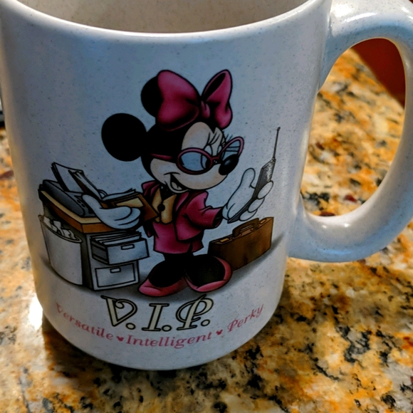 Accessories | Disney Minny Vip Coffee Mug | Poshmark